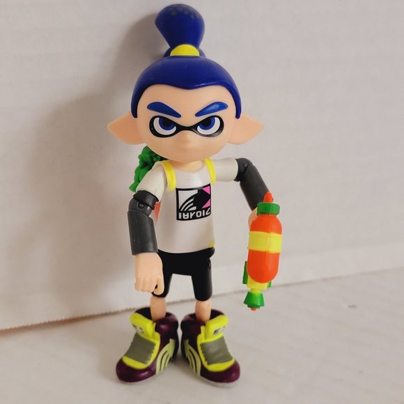 Nintendo | Toys | Splatoon World Of Nintendo Inkling Boy Mini Figure W ...
